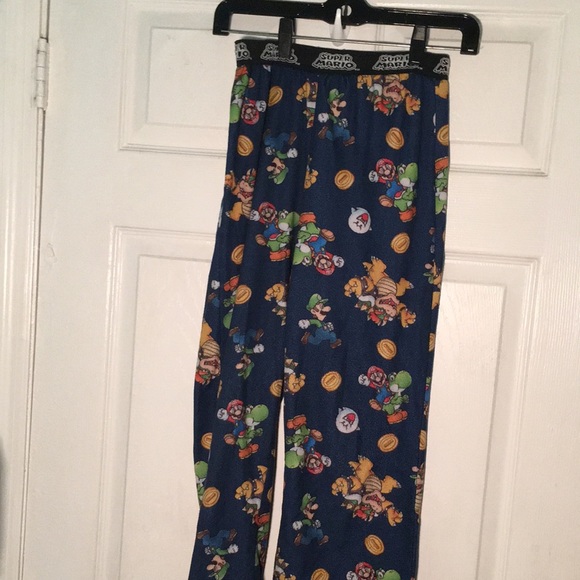 Nintendo | Bottoms | Super Mario Pajama Pants | Poshmark